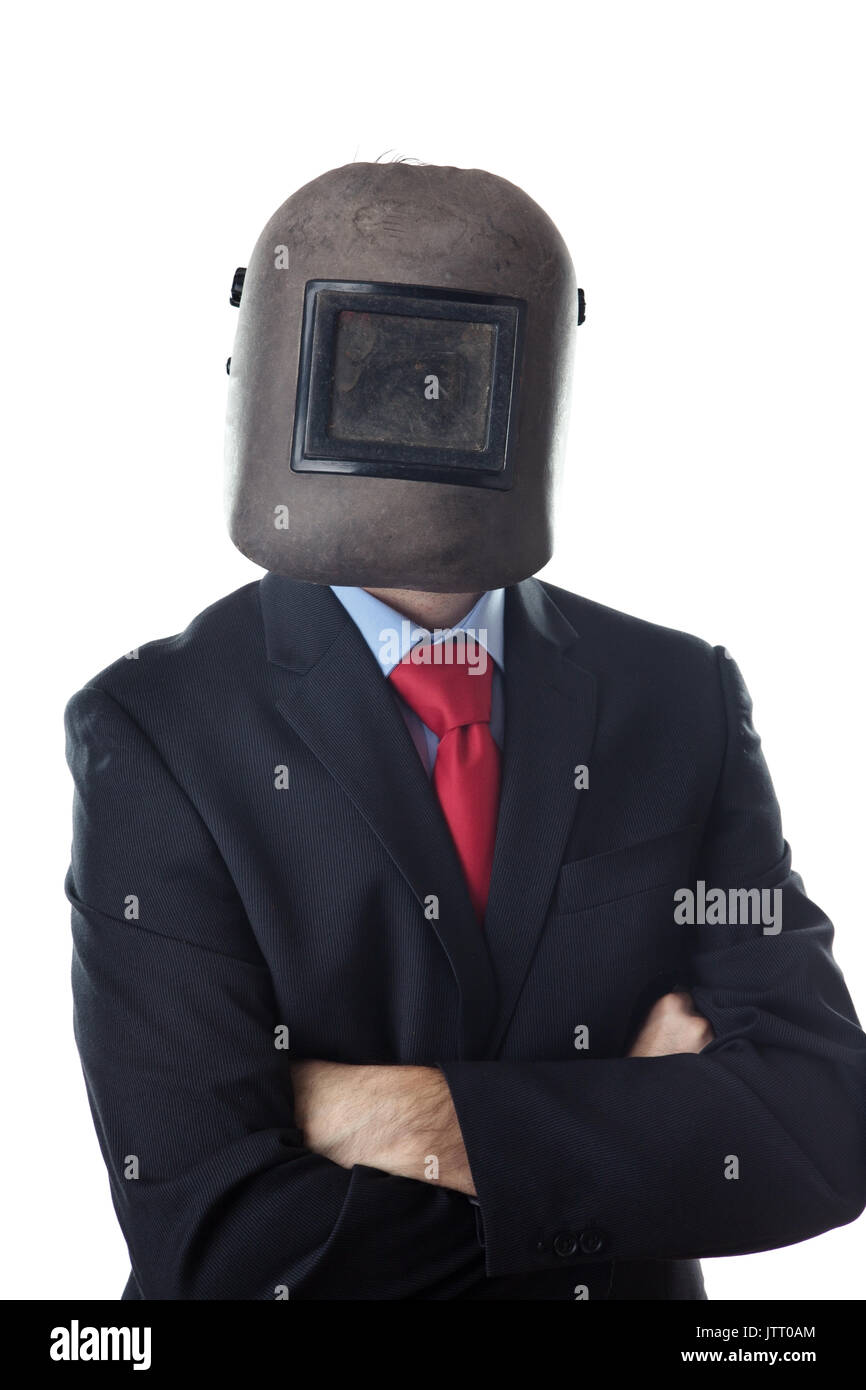 Portrait welder wearing protective welding hi-res stock photography and ...