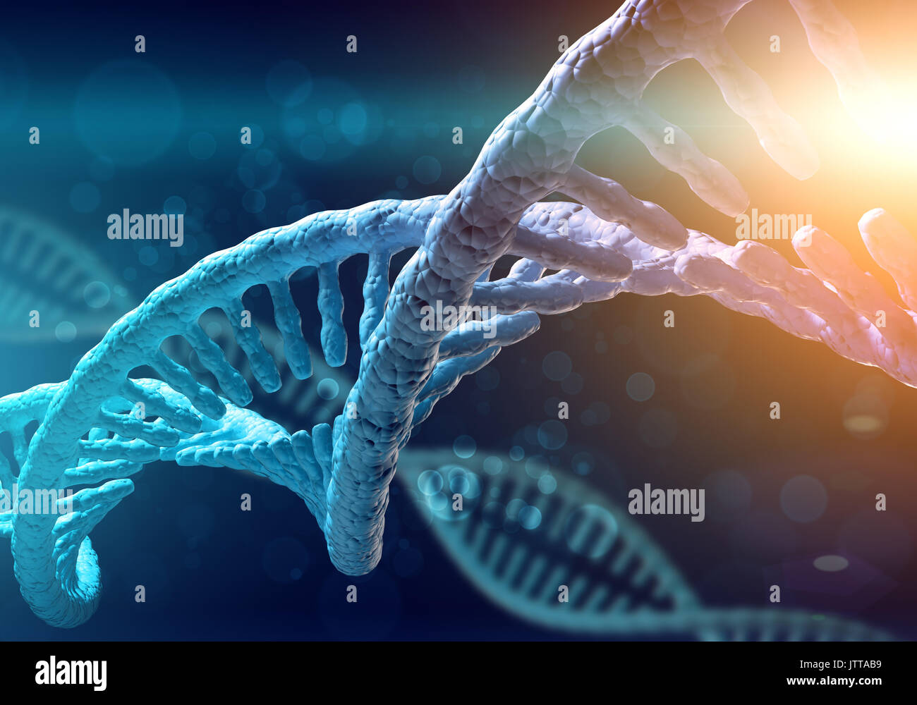 DNA molecules background Stock Photo - Alamy