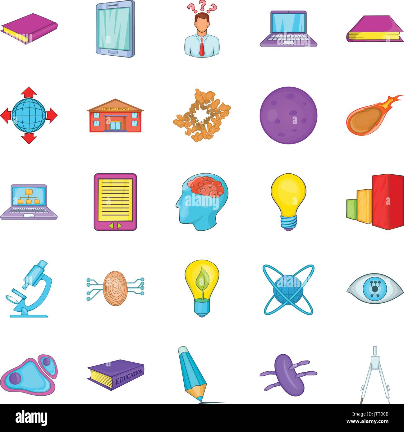 Cognizance icons set, cartoon style Stock Vector Image & Art - Alamy