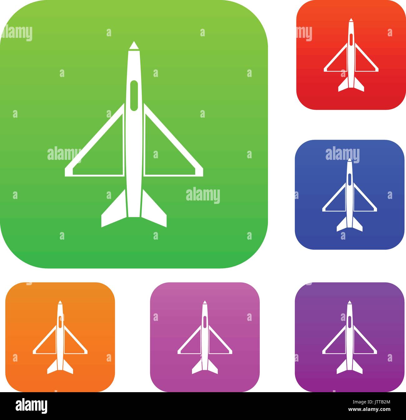 Military aircraft set collection Stock Vector Image & Art - Alamy