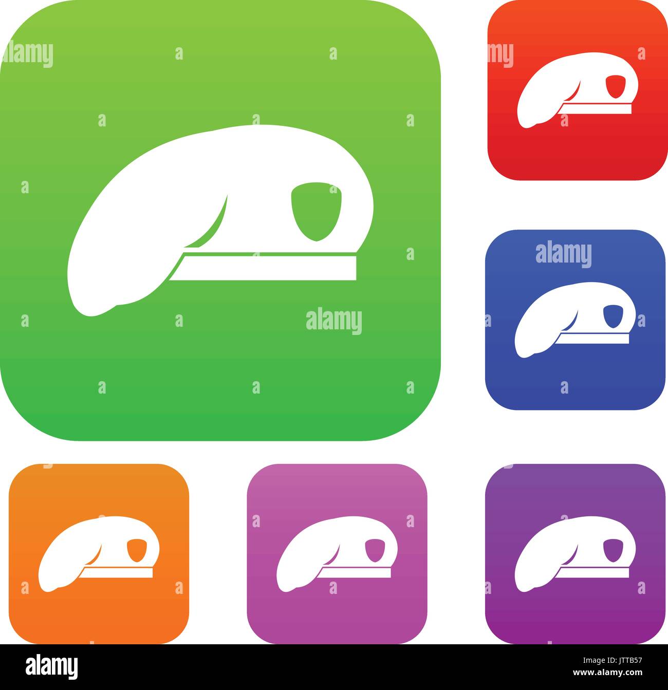 Military beret set collection Stock Vector Image & Art - Alamy