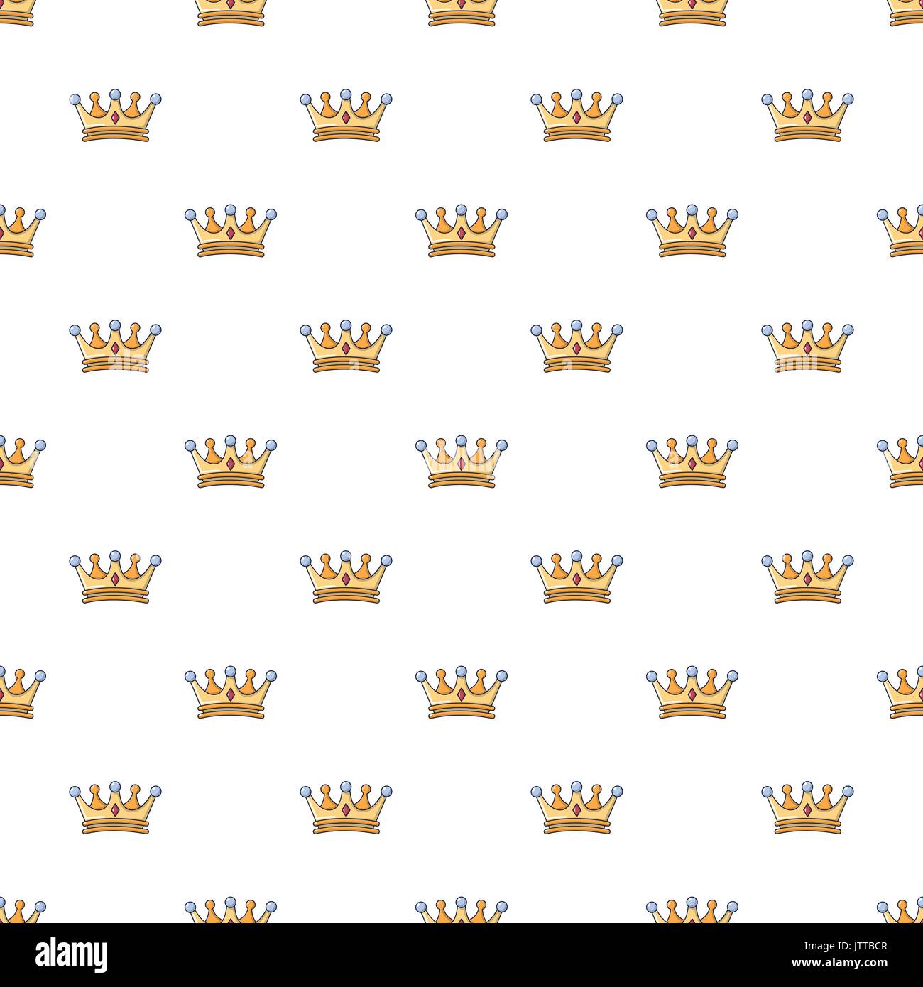 Crown pattern seamless Stock Vector Image & Art - Alamy