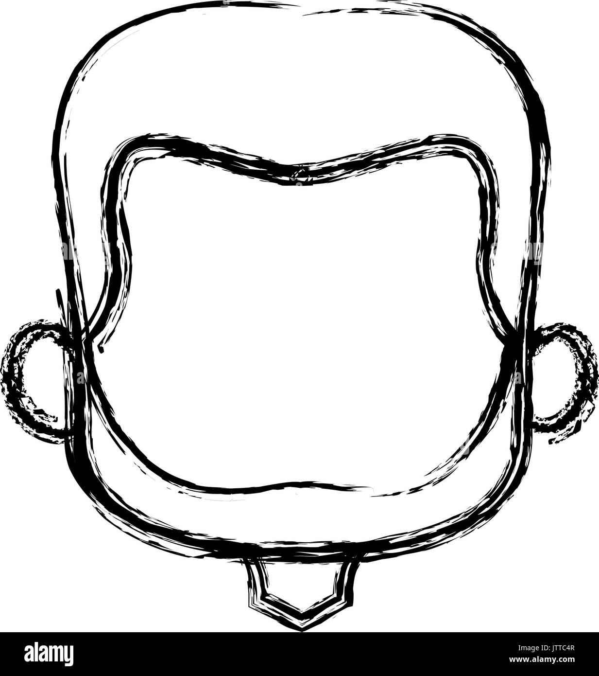 Collection avatar character cute Black and White Stock Photos & Images ...