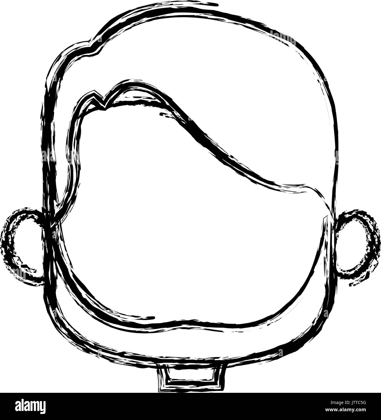 Collection avatar character cute Black and White Stock Photos & Images ...