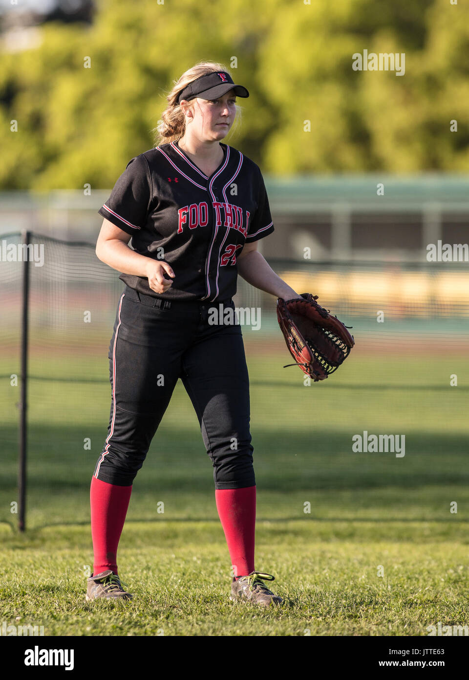 Softball action with Foothill vs. Chico High School in Chico ...