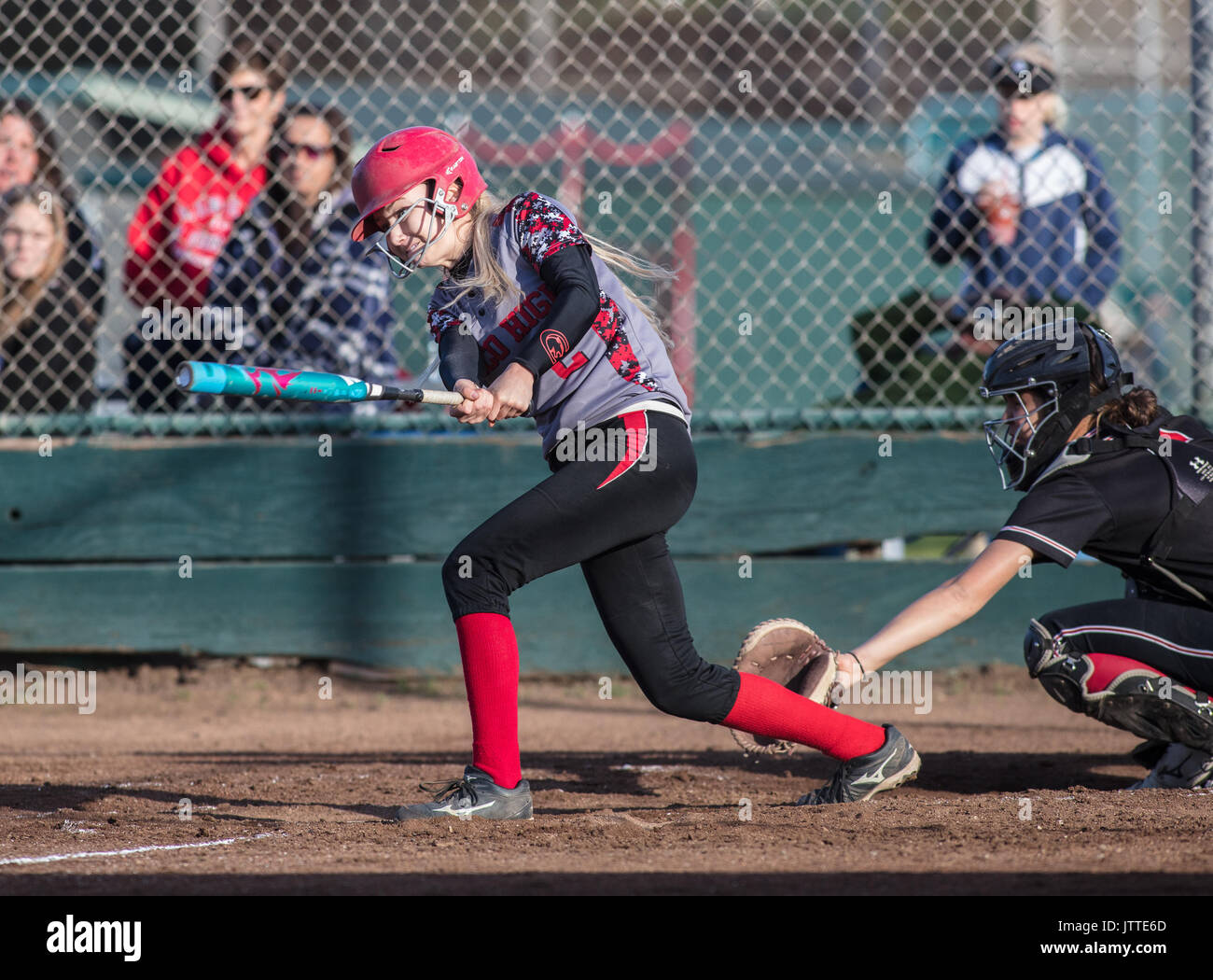 Softball action with Foothill vs. Chico High School in Chico ...