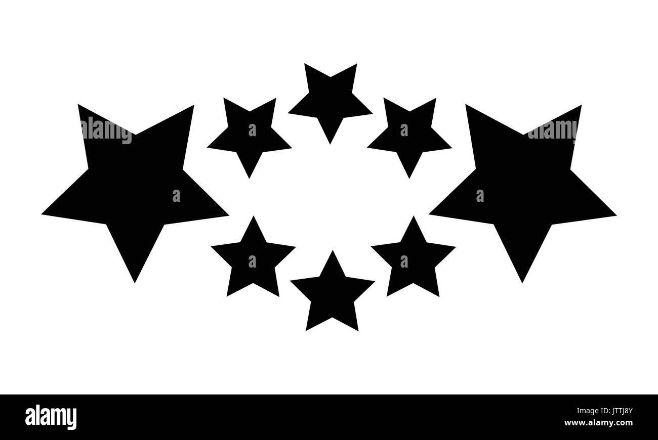 Black star style background vector illustration Stock Vector Image ...