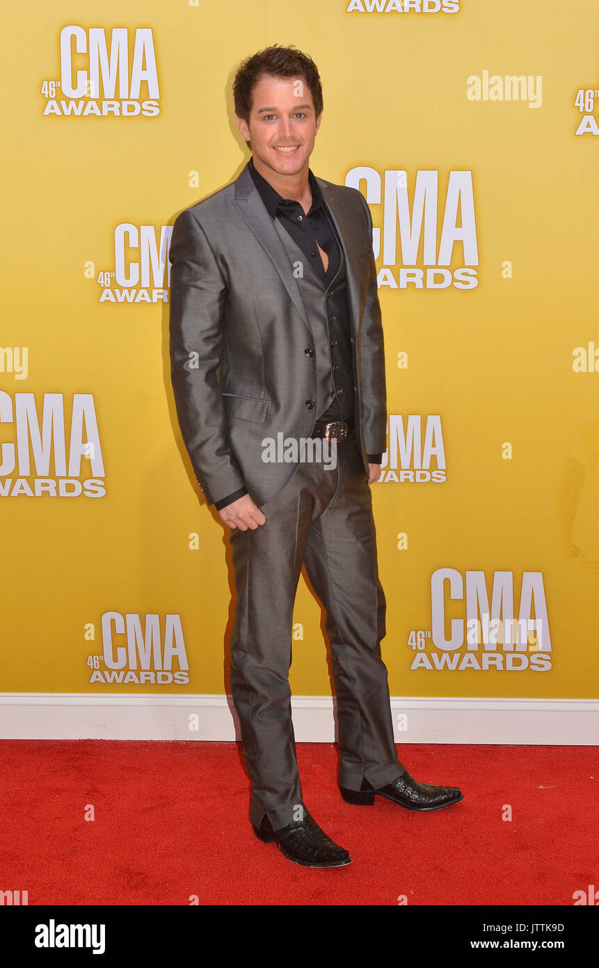 NASHVILLE, TN - NOVEMBER 1: Easton Corbin on the Macy's Red Carpet at ...