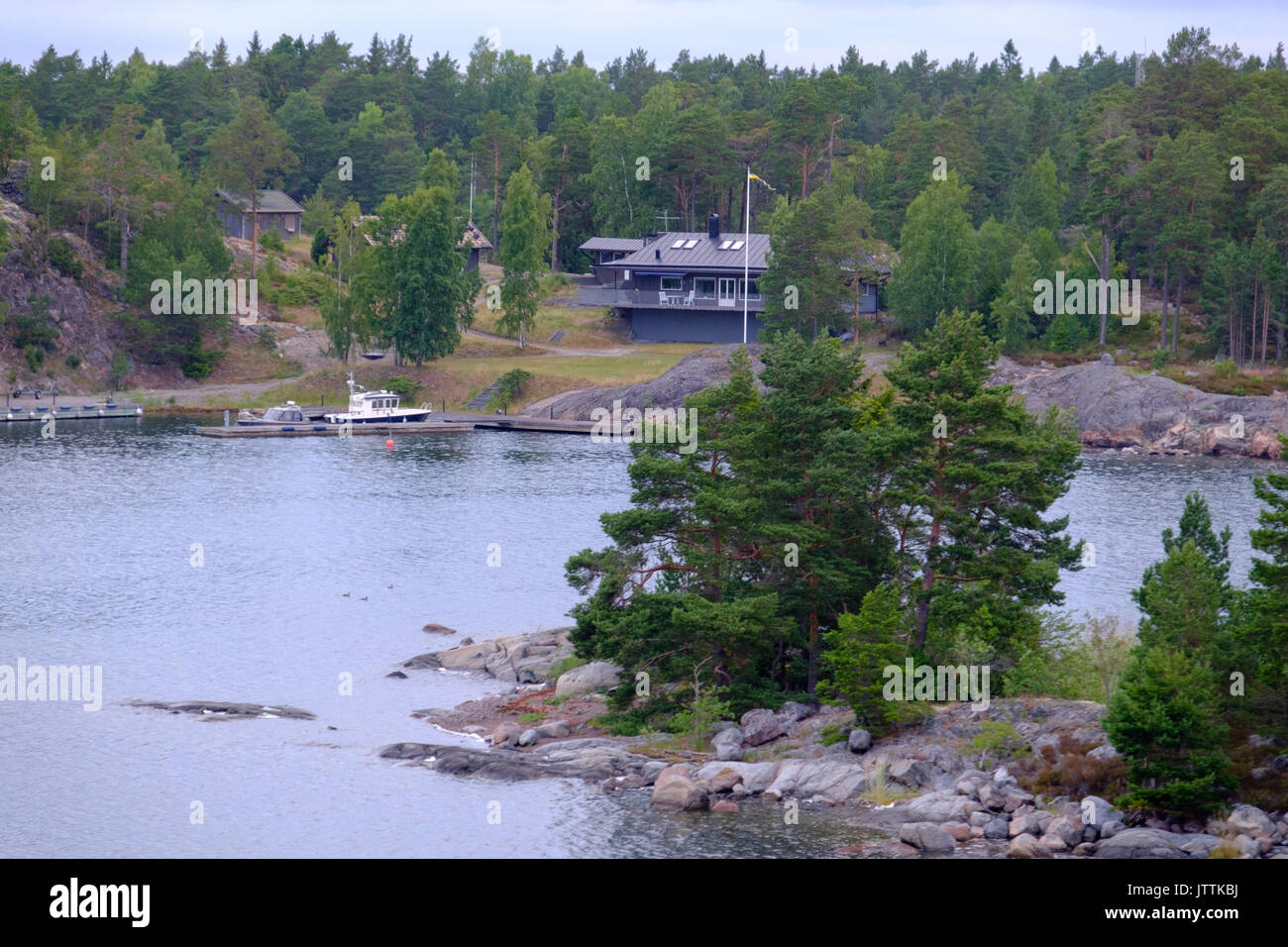Baltic sea in sweden Stock Photo - Alamy