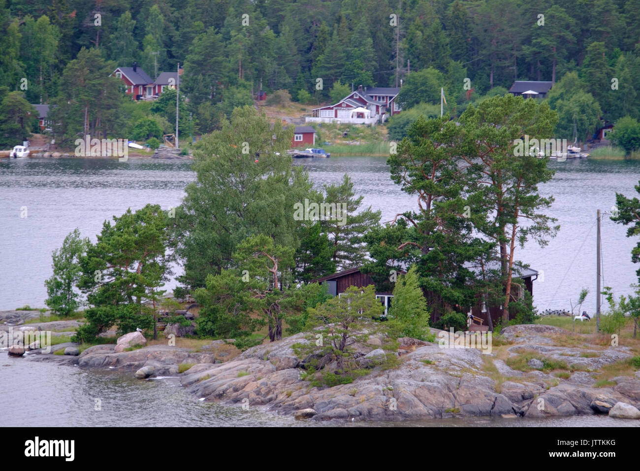 Baltic sea in sweden Stock Photo - Alamy