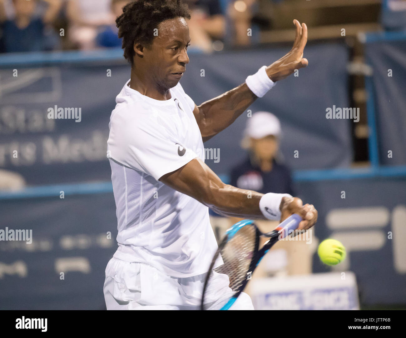 Reigning ATP Citi Open champion Gael Monfils (France, in photo) was ...