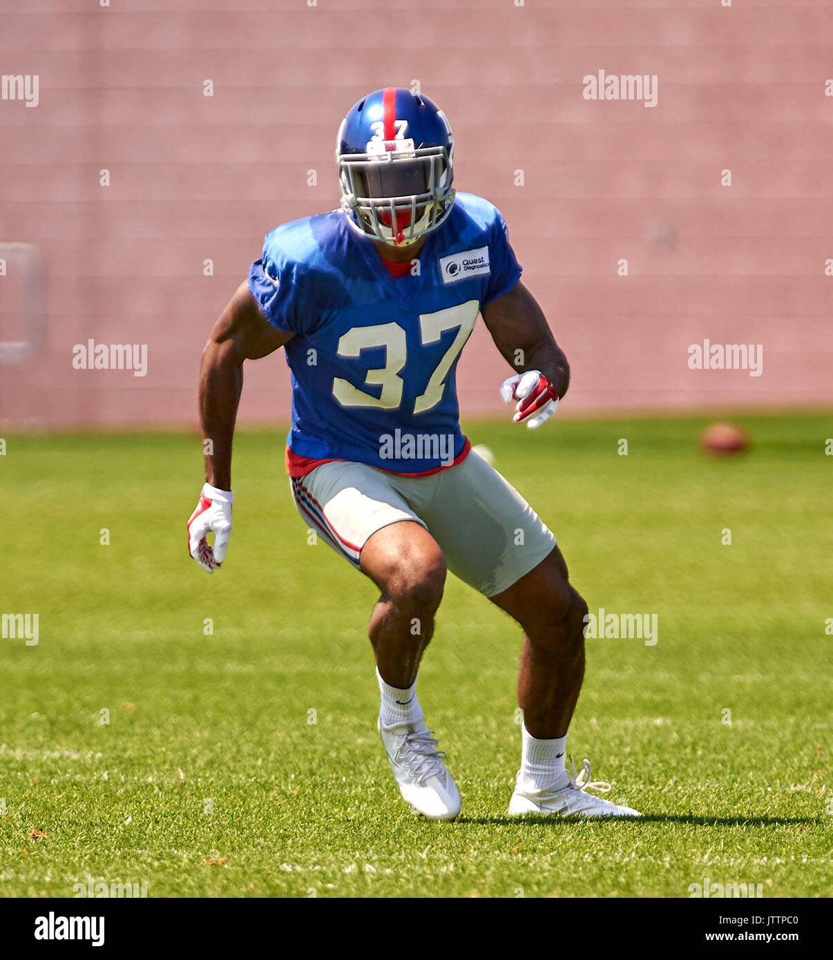 August 9, 2017 - East Rutherford, New Jersey, U.S. - New York Giants ...