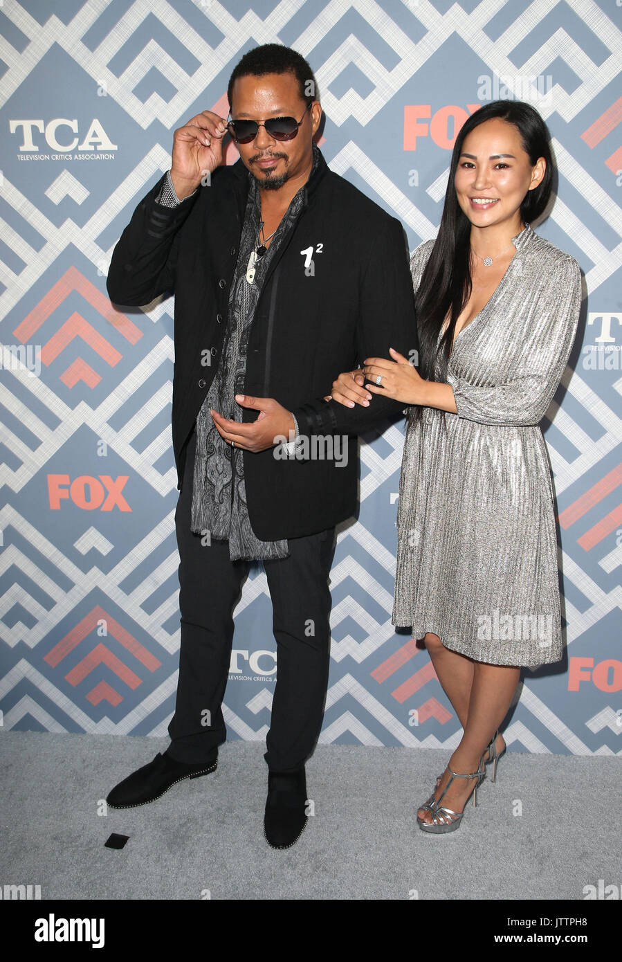 08 August 2017 - West Hollywood, California - Terrence Howard, Mira Pak ...