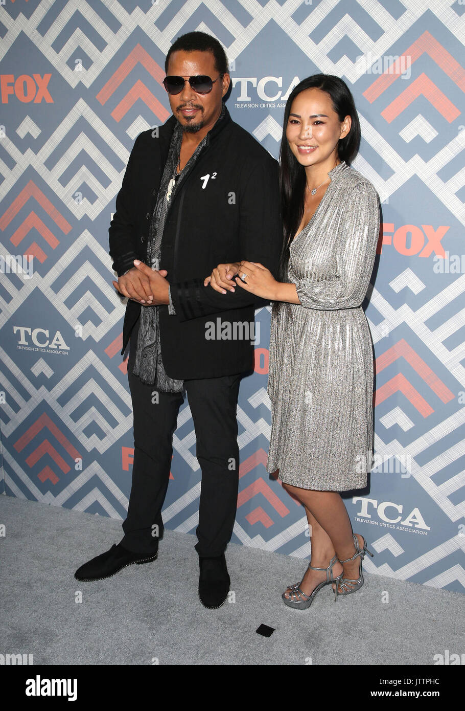 08 August 2017 - West Hollywood, California - Terrence Howard, Mira Pak ...