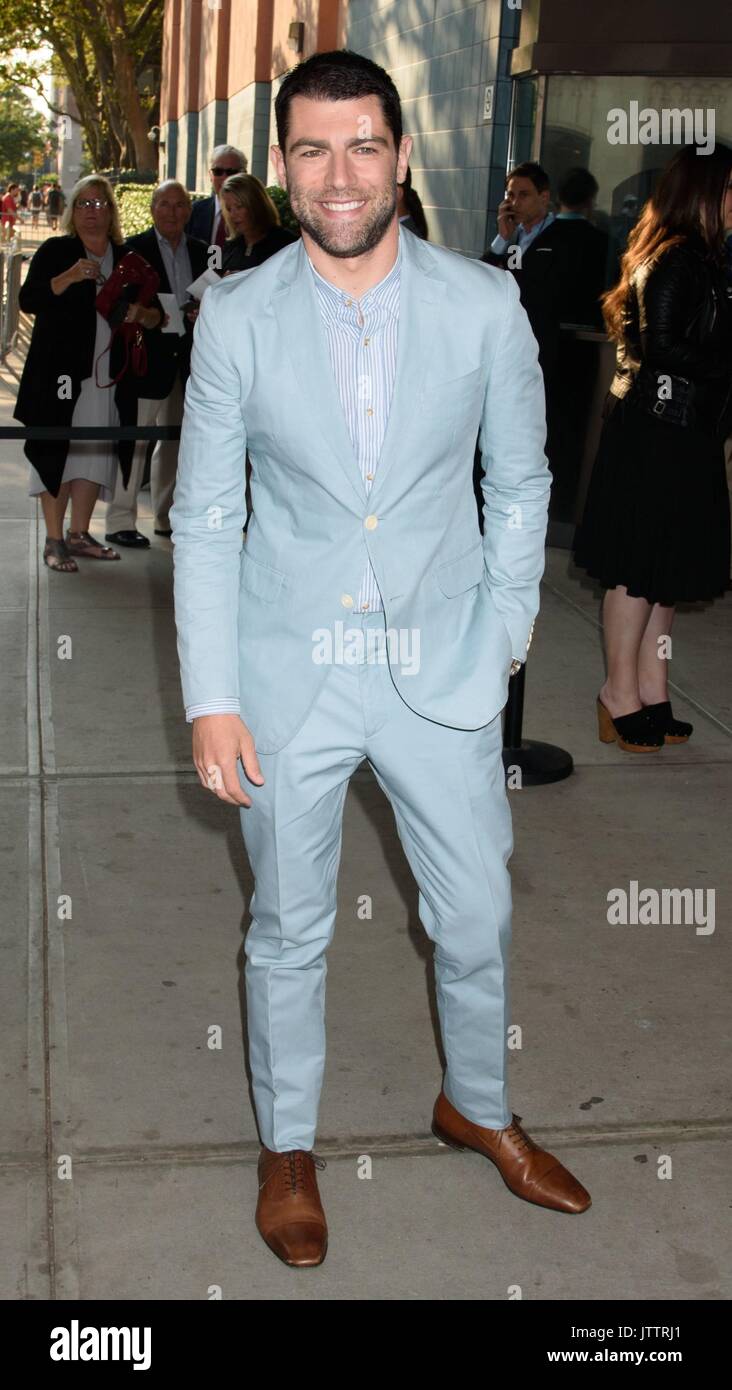 New York, NY, USA. 9th Aug, 2017. Max Greenfield at arrivals for THE ...
