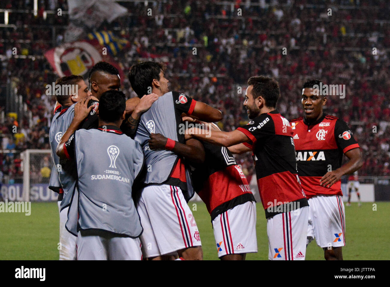 Rio De Janeiro, Brazil. 09th Aug, 2017. Vinicius JR during Flamengo vs ...