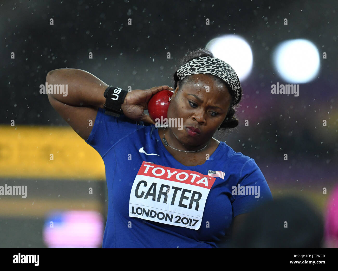 Michelle carter shot put hi-res stock photography and images - Alamy
