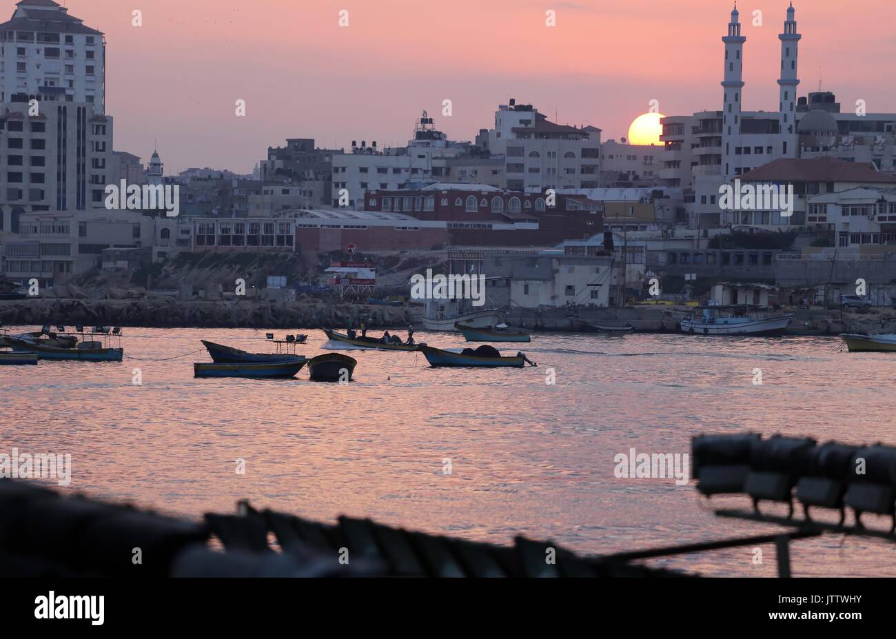 Gaza City, Gaza Strip, Palestinian Territory. 10th Aug, 2017. A picture ...