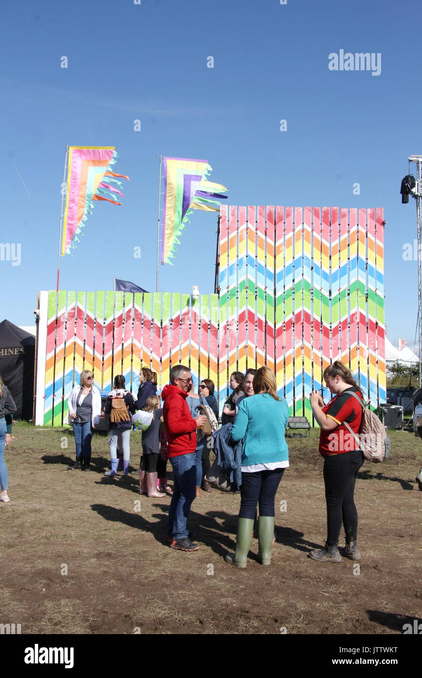 Bodedern, Anglesey, North Wales, UK. 9th August, 2017. Scenes at the ...