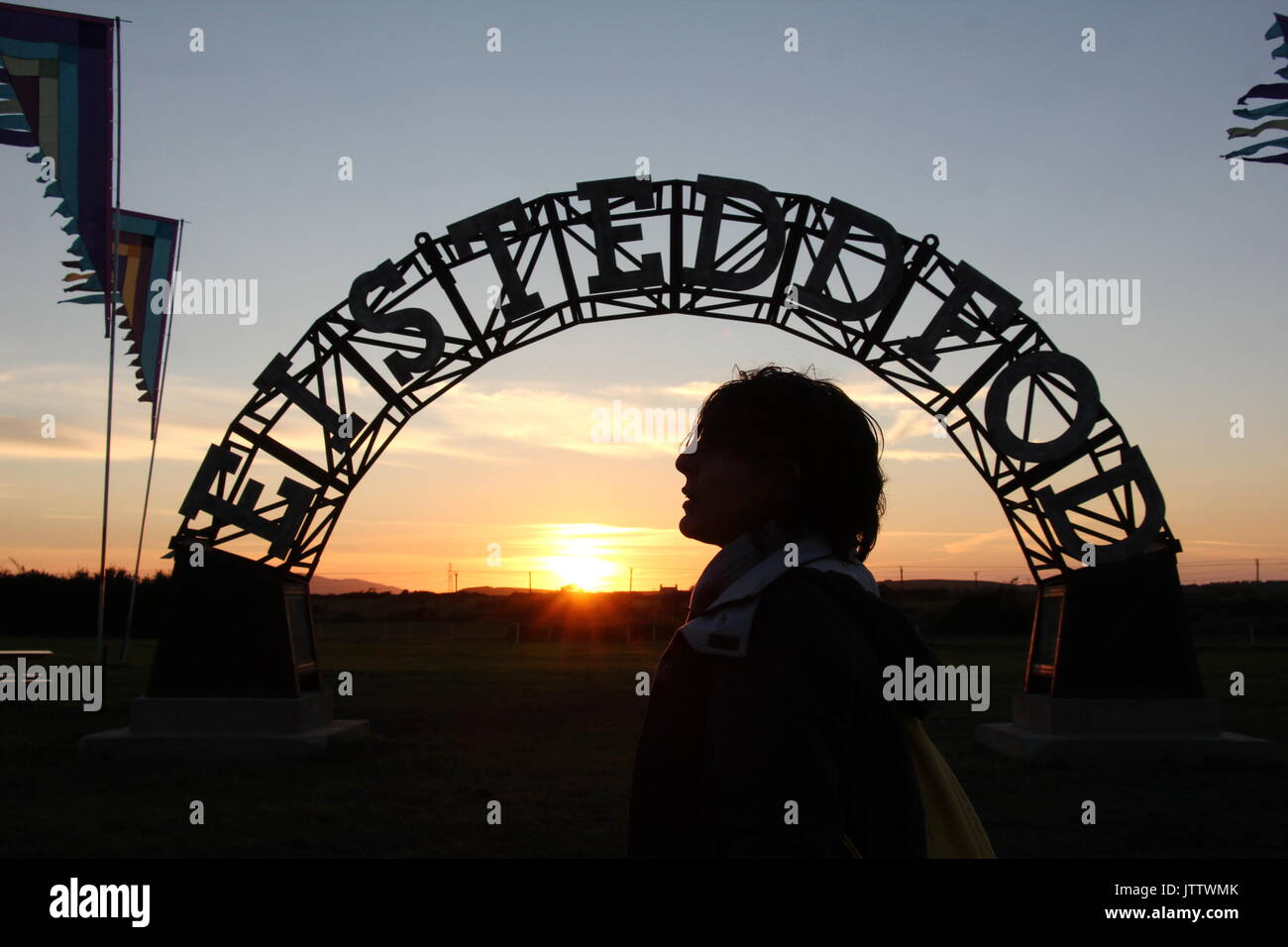 Bodedern, Anglesey, North Wales, UK. 9th August, 2017. Scenes at the ...