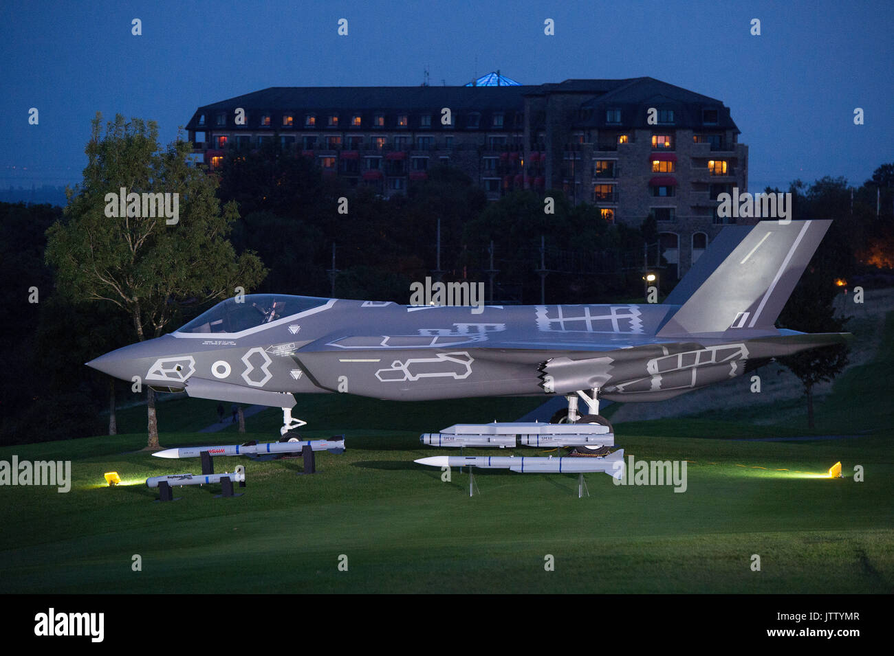Newport, South Wales. 4th Sep, 2014. An exhibited model of a Lockheed ...
