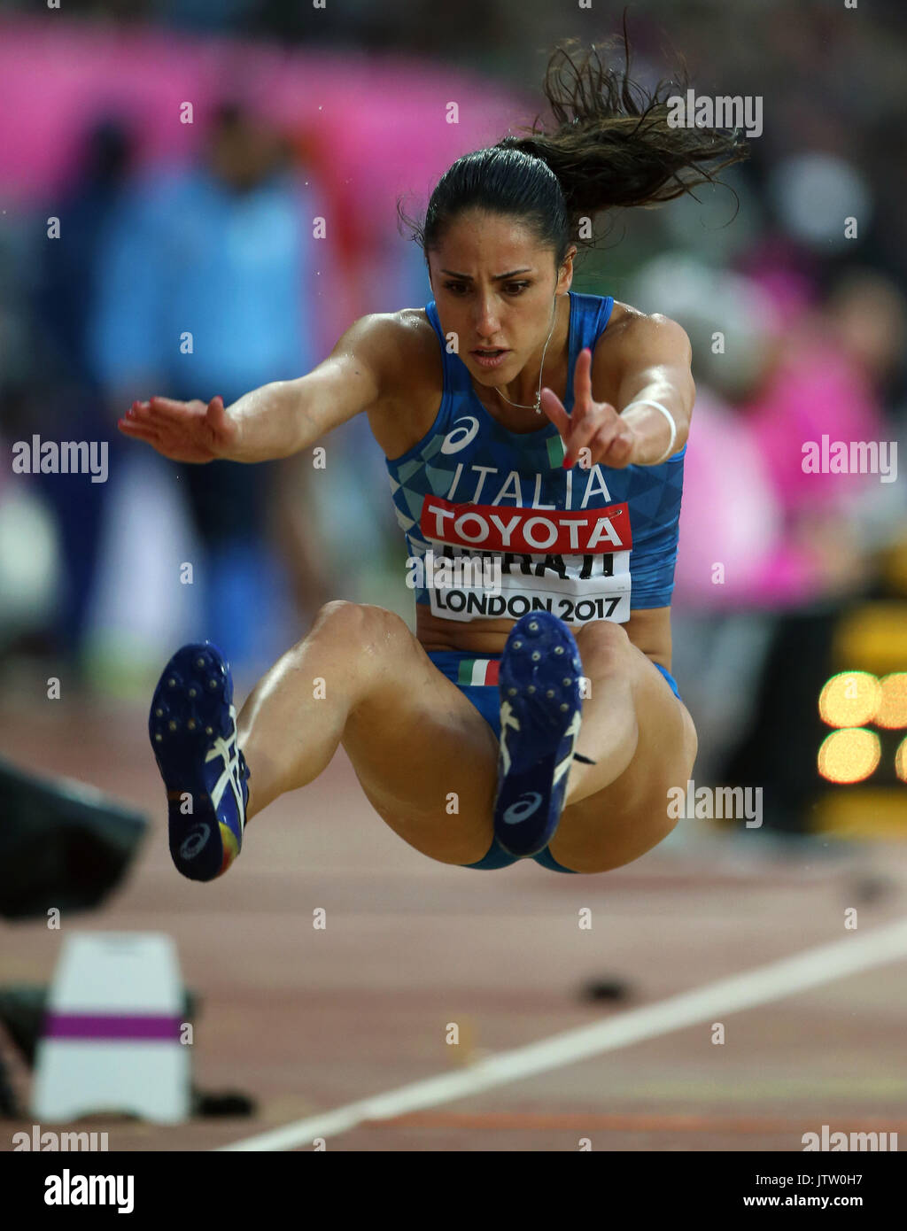 Laura Strati Long Jump World Athletics Championships 2017 London Stam ...