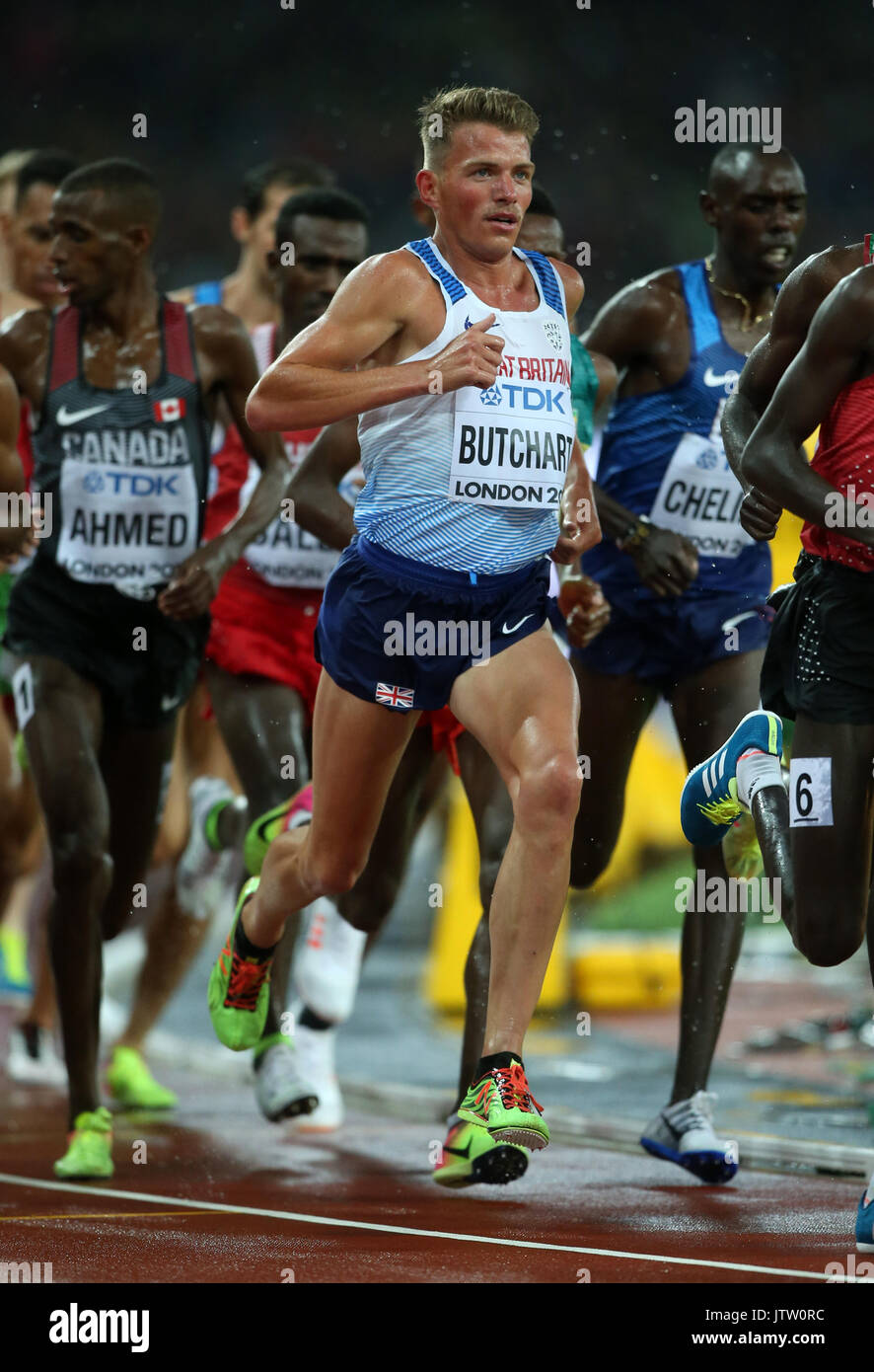 Andrew Butchart 5000 Metres World Athletics Championships 2017 London ...