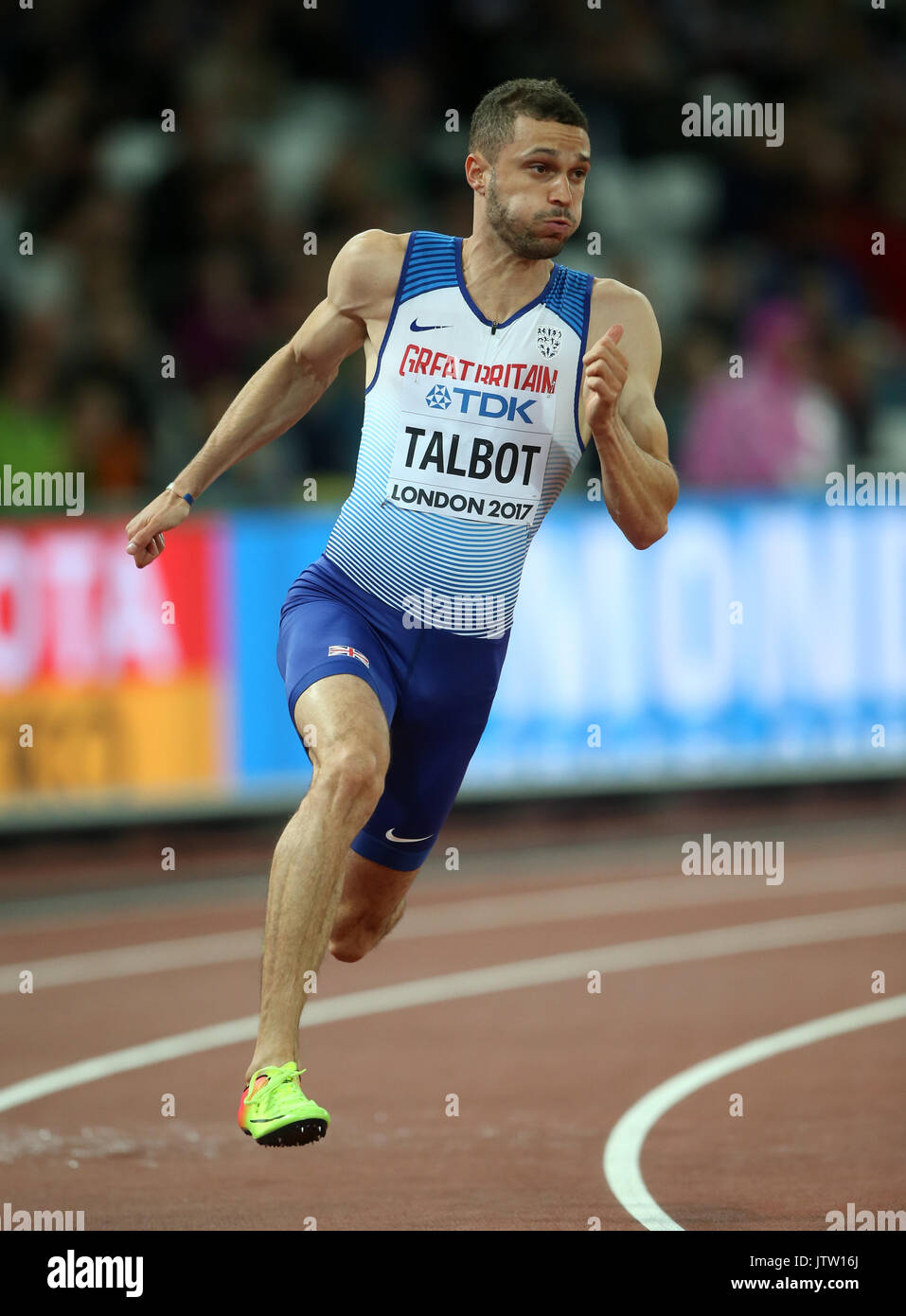 Daniel Talbot 200 Metres World Athletics Championships 2017 London Stam ...