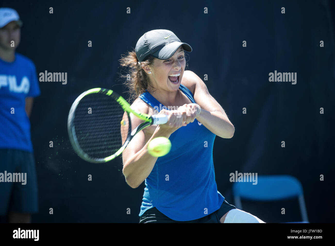 Cameron Morra (USA, in photo) lost to Valentini Grammatikopoulou of ...
