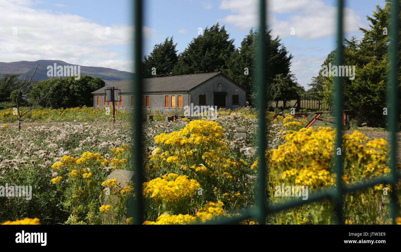 Newry, Northern Ireland. 10th August 2017. An old abandoned Irish ...