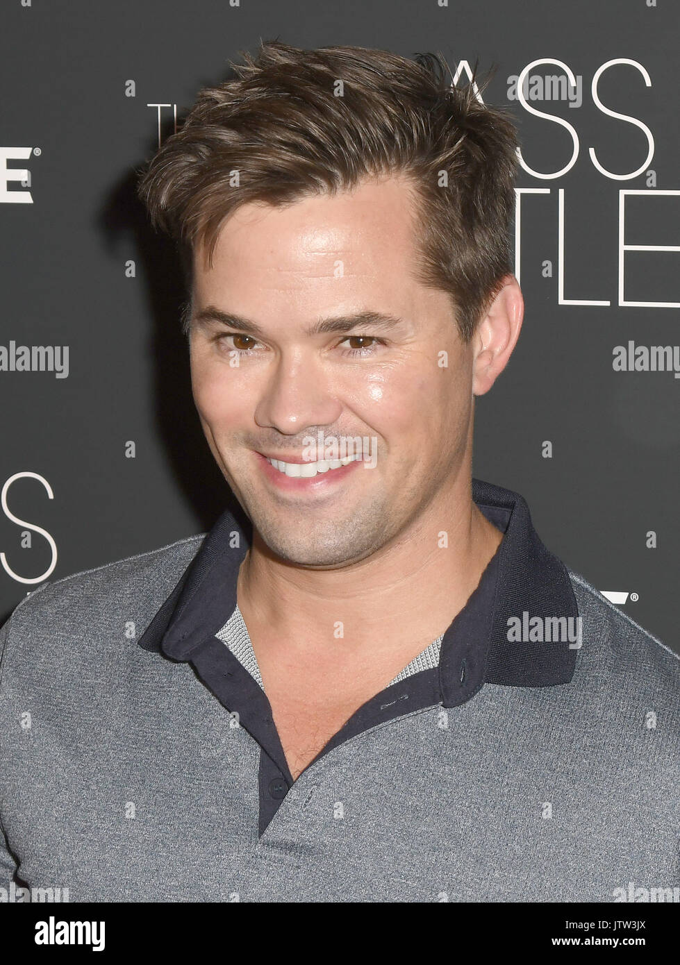 New York, NY, USA. 09th Aug, 2017. Andrew Rannells attends 'The Glass ...