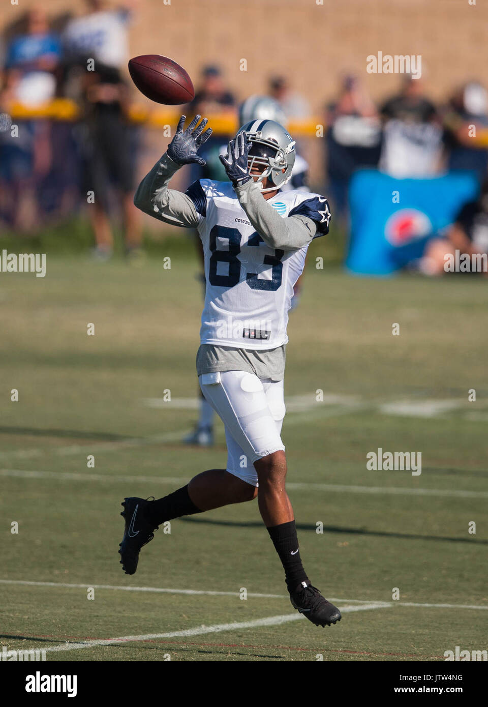 August 08, 2017 Oxnard, CA.Dallas Cowboys reciever (83) Terrance ...