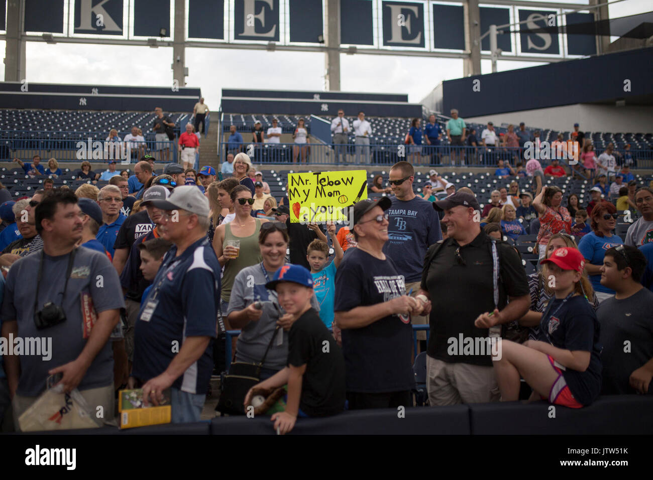 Tebow fans hi-res stock photography and images - Alamy