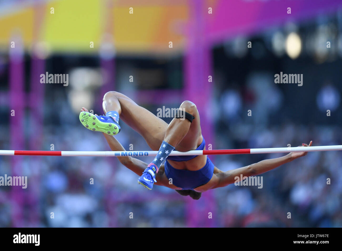 London, UK. 10 August 2017. Elizabeth Patterson (USA) in the women's ...