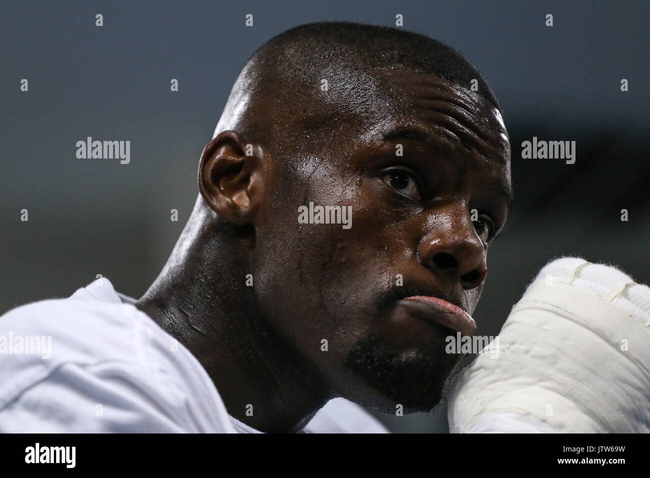 Las Vegas, Nevada, USA. 10th Aug, 2017. ANDREW TABITI performs a ...