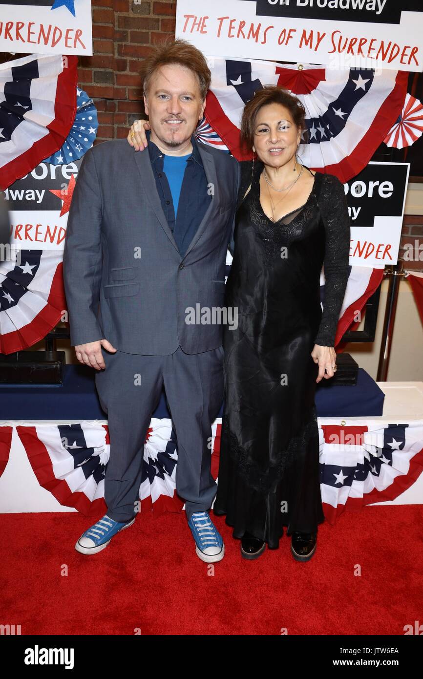 New York, NY, USA. 10th Aug, 2017. Dan Finnerty, Kathy Najimy at ...