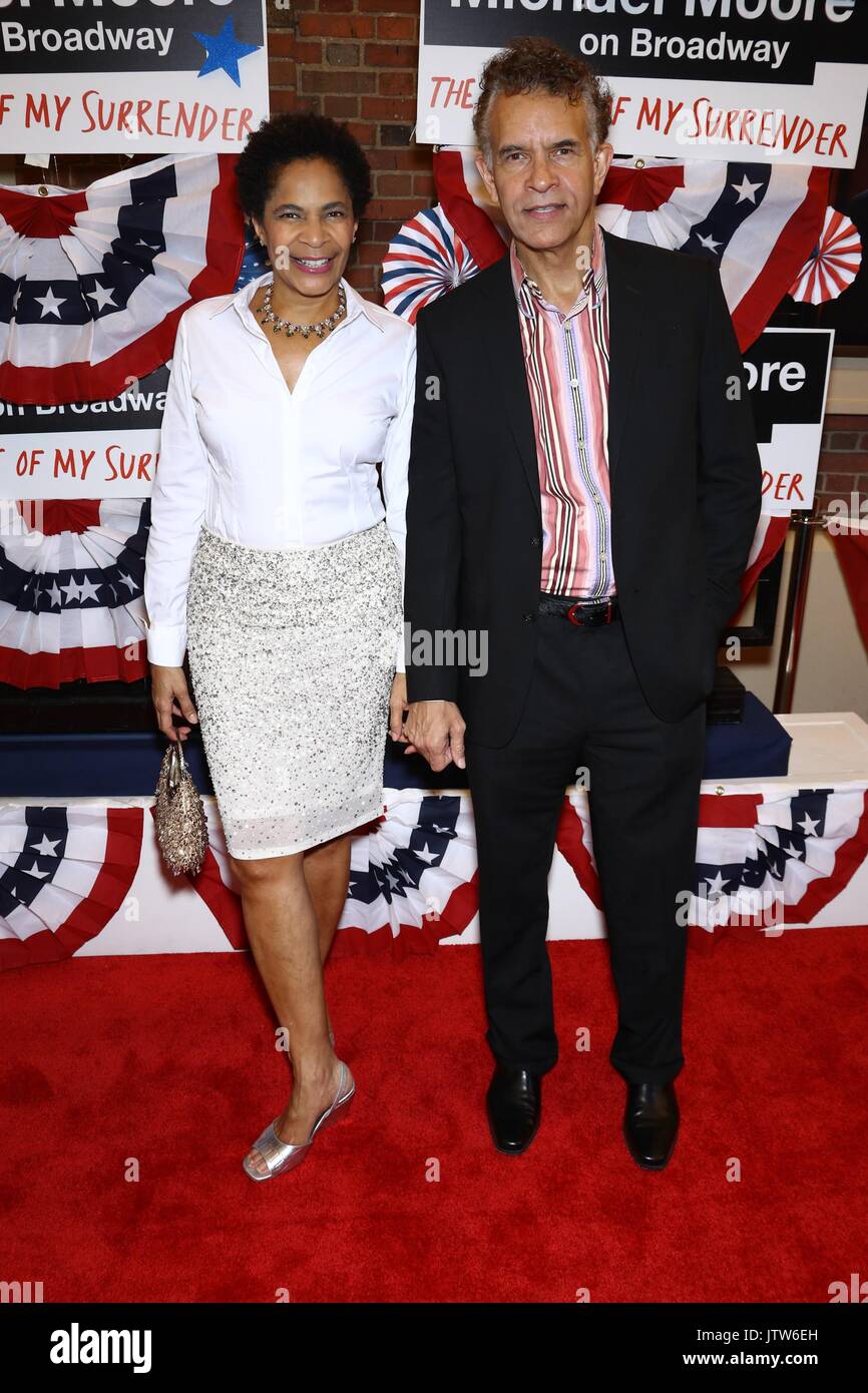New York, NY, USA. 10th Aug, 2017. Allyson Tucker, Brian Stokes ...