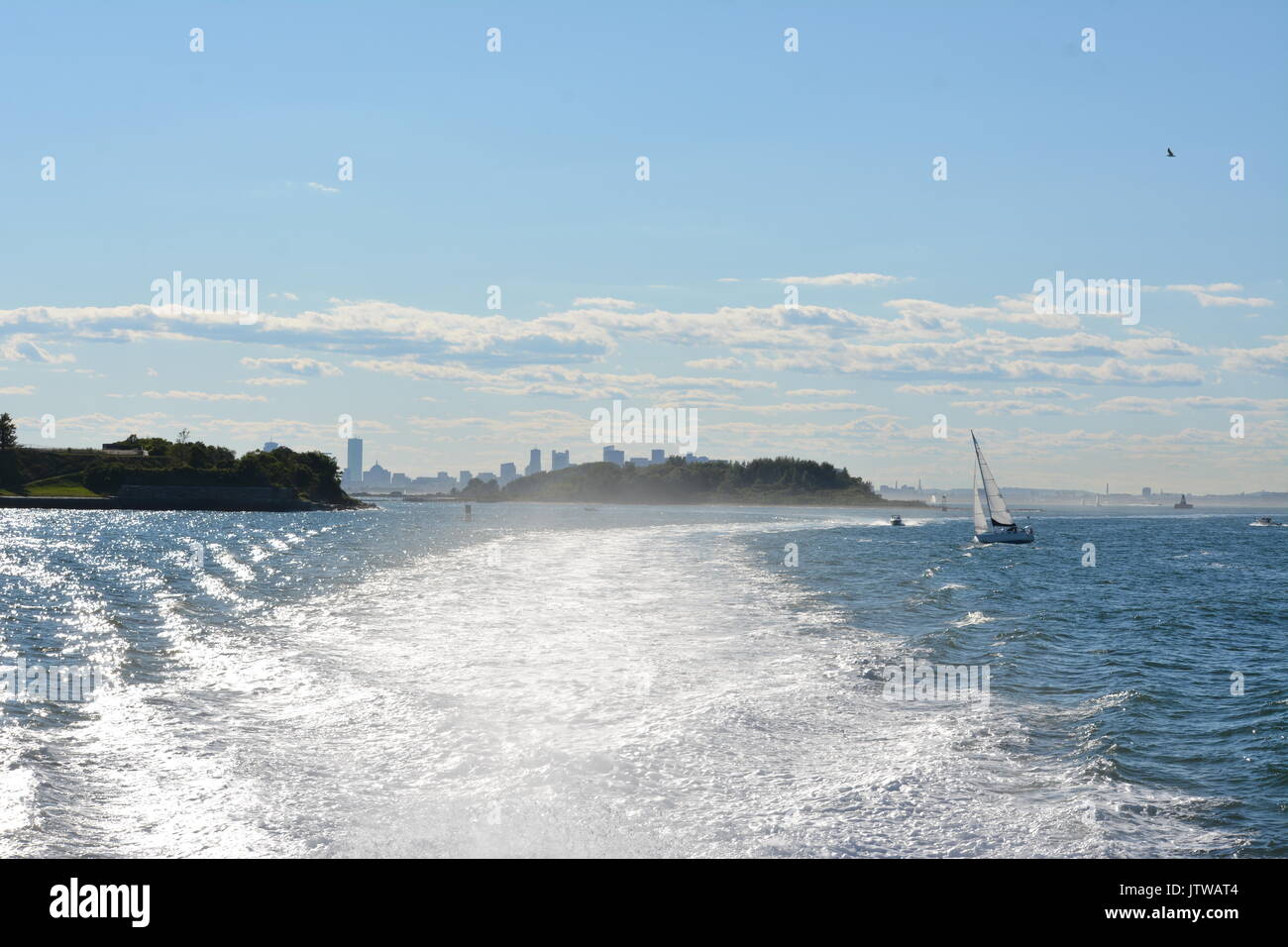 Boston Harbor Islands Ferry High Resolution Stock Photography and ...