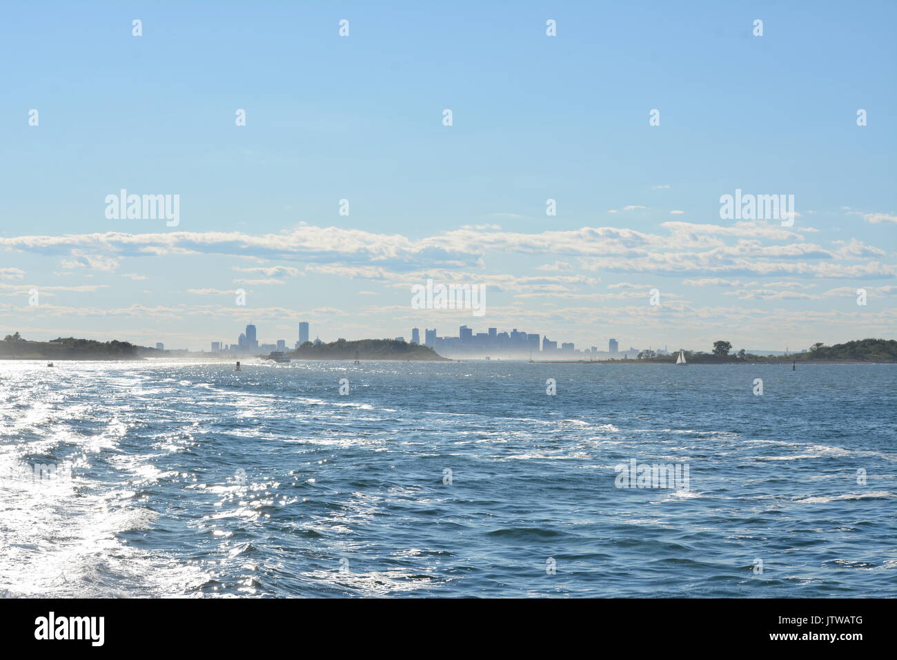 Boston harbor islands ferry hi-res stock photography and images - Alamy