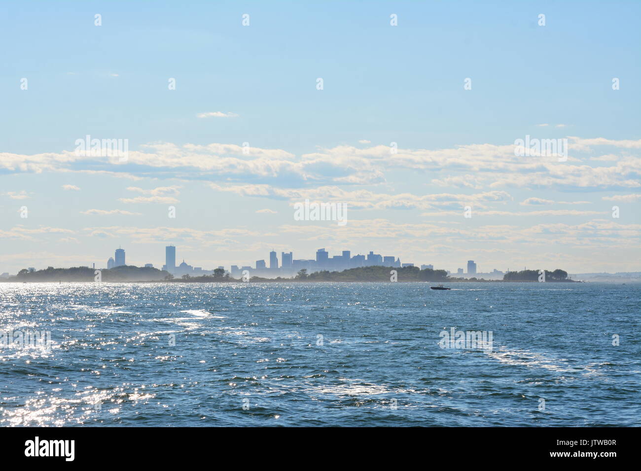 Boston harbor islands ferry hi-res stock photography and images - Alamy