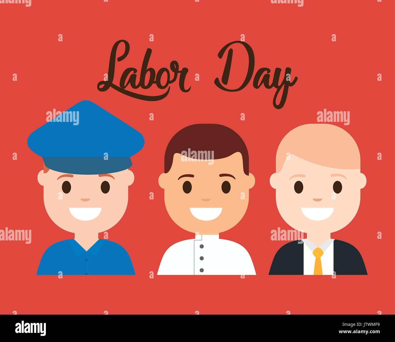 Labor day card police hi-res stock photography and images - Alamy