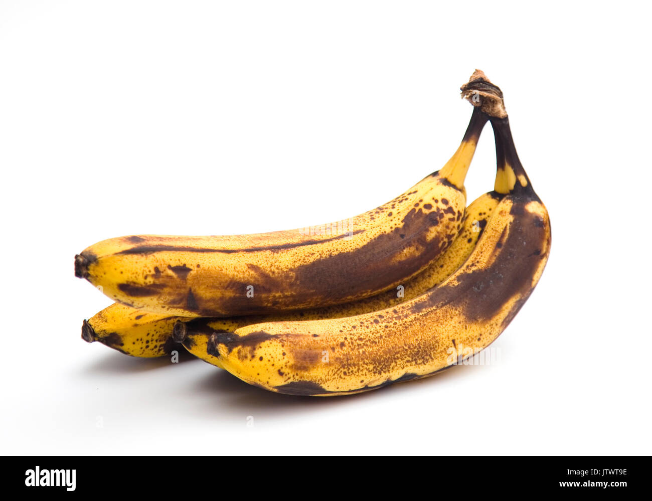 A Bunch of Bananas that have Turned Brown Stock Photo - Alamy