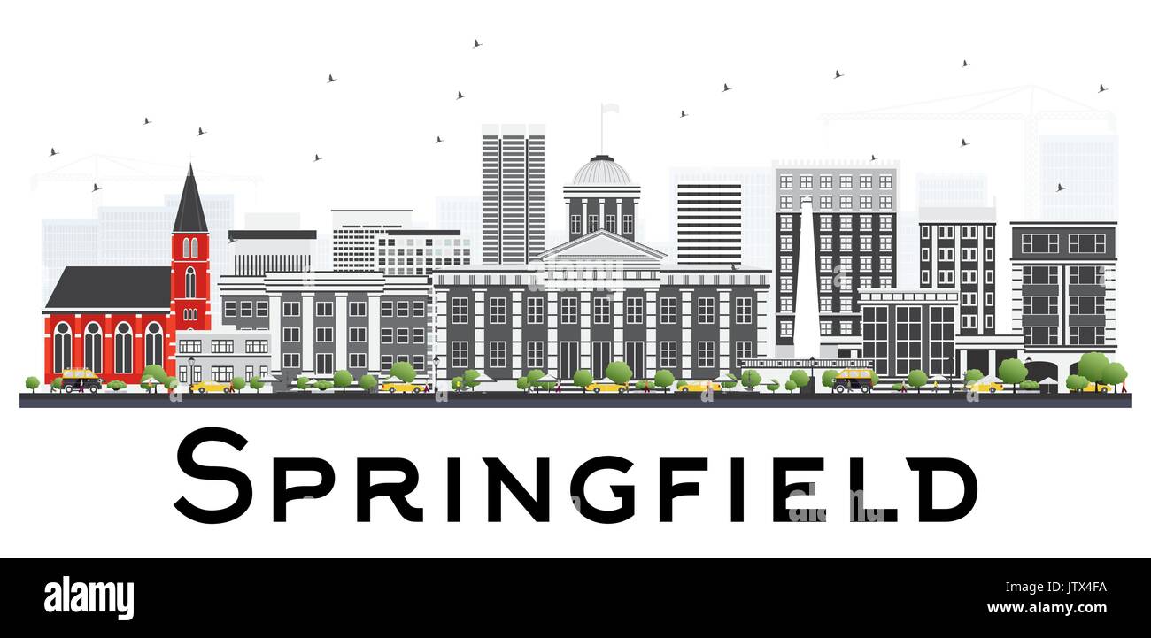Springfield illinois skyline hi-res stock photography and images - Alamy