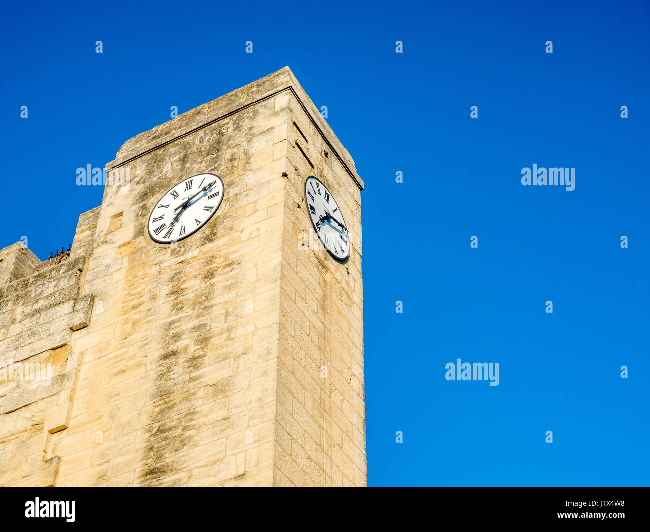 Classic clock tower clear hi-res stock photography and images - Alamy