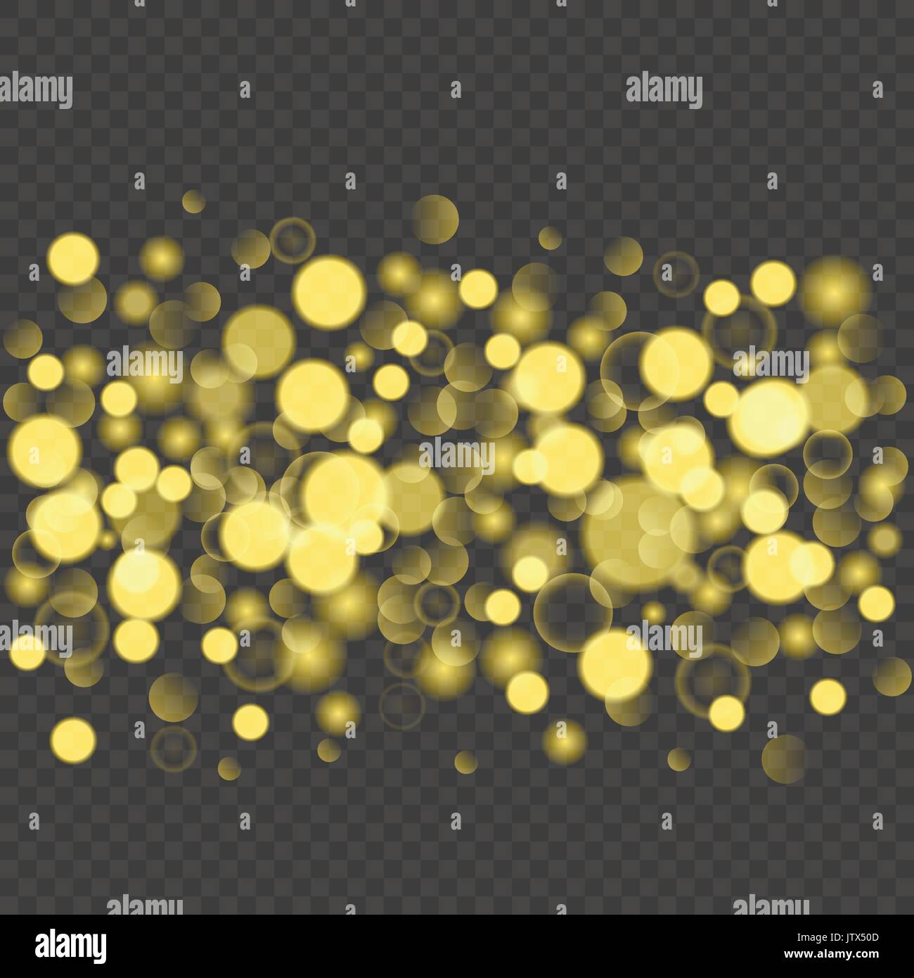 Golden blur bokeh abstract Stock Vector Images - Alamy