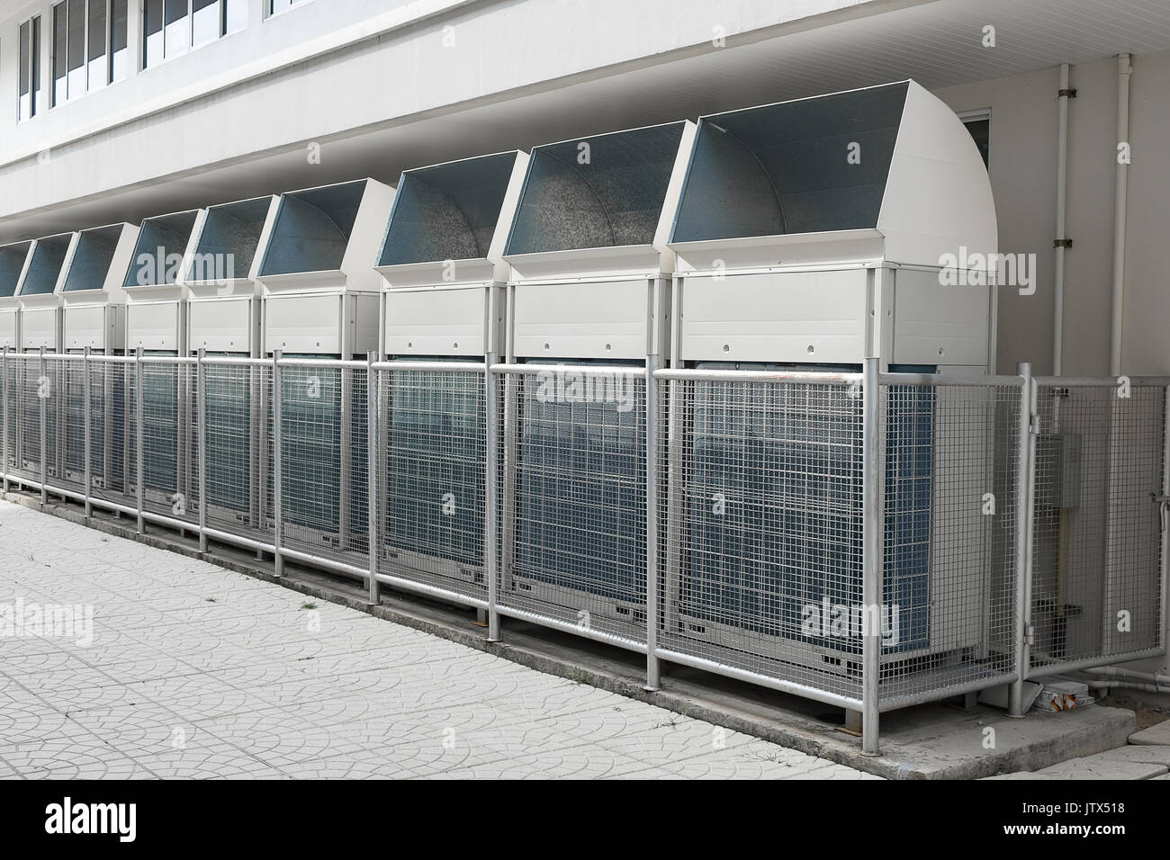 Industrial air conditioning . ventilation systems.Large air ...