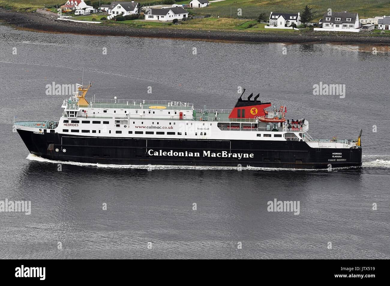 CALEDONIAN MacBRAYNE VEHICLE AND PASSENGER FERRY MV HEBRIDES Stock ...