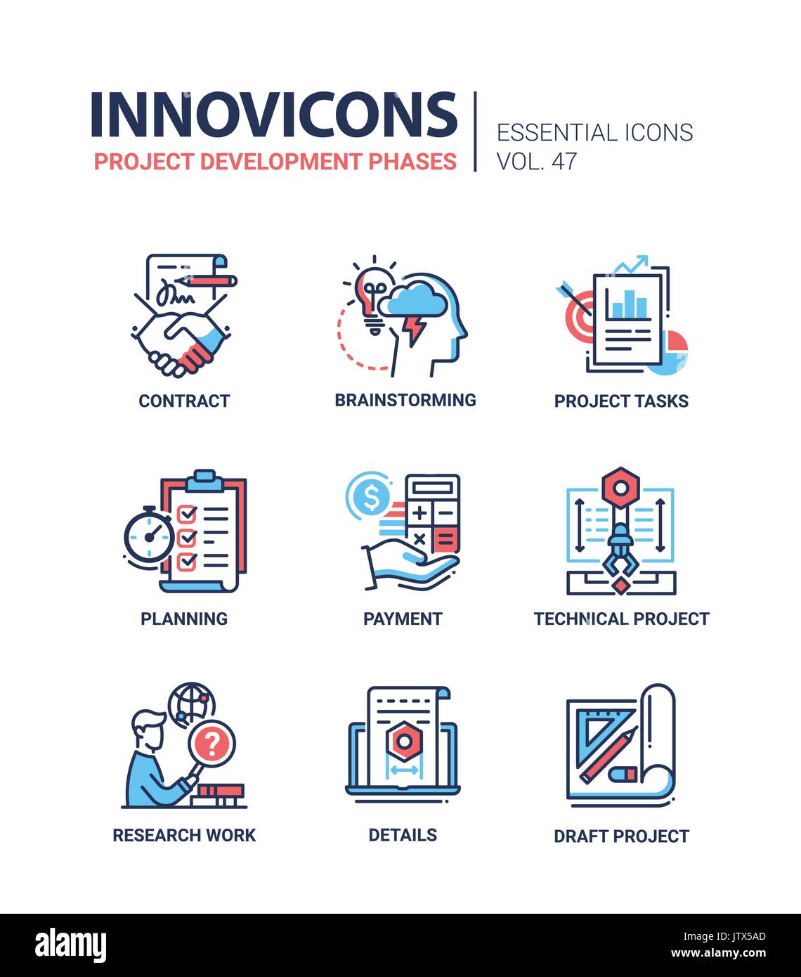 Stage of development Stock Vector Images - Alamy