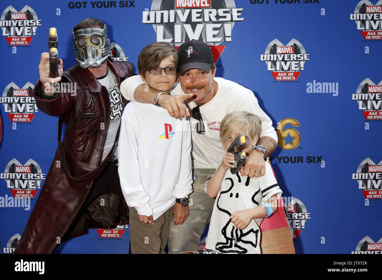 Marvel Universe Live! at the Staples Center - Arrivals Featuring: Star ...