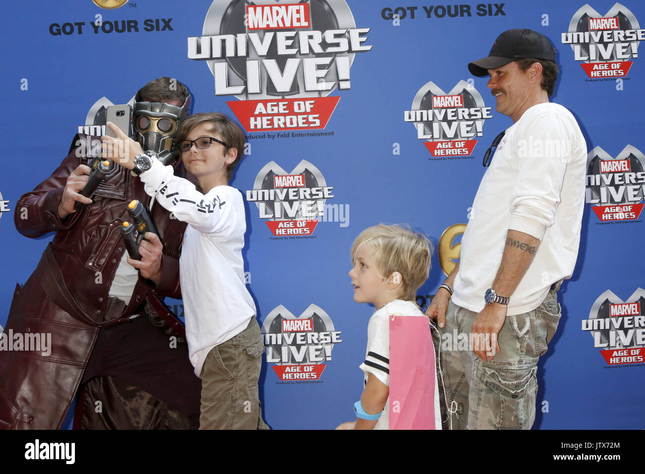 Marvel Universe Live! at the Staples Center - Arrivals Featuring: Star ...